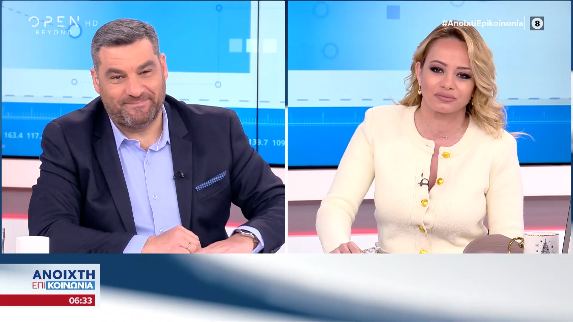 Ανοιχτή επικοινωνία 04/01/2023 | OPEN TV