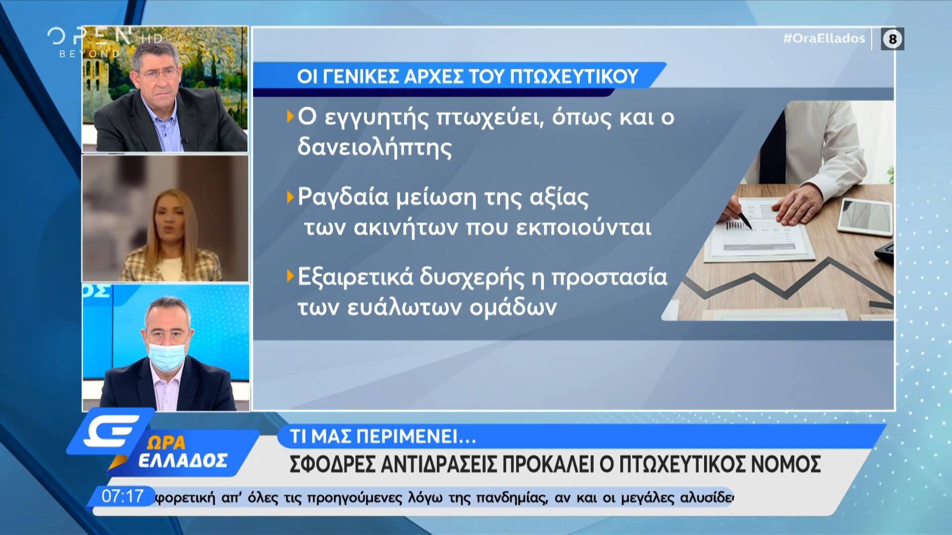 Πτωχευτικός νόμος: Τι αλλάζει για τους δανειολήπτες | OPEN TV