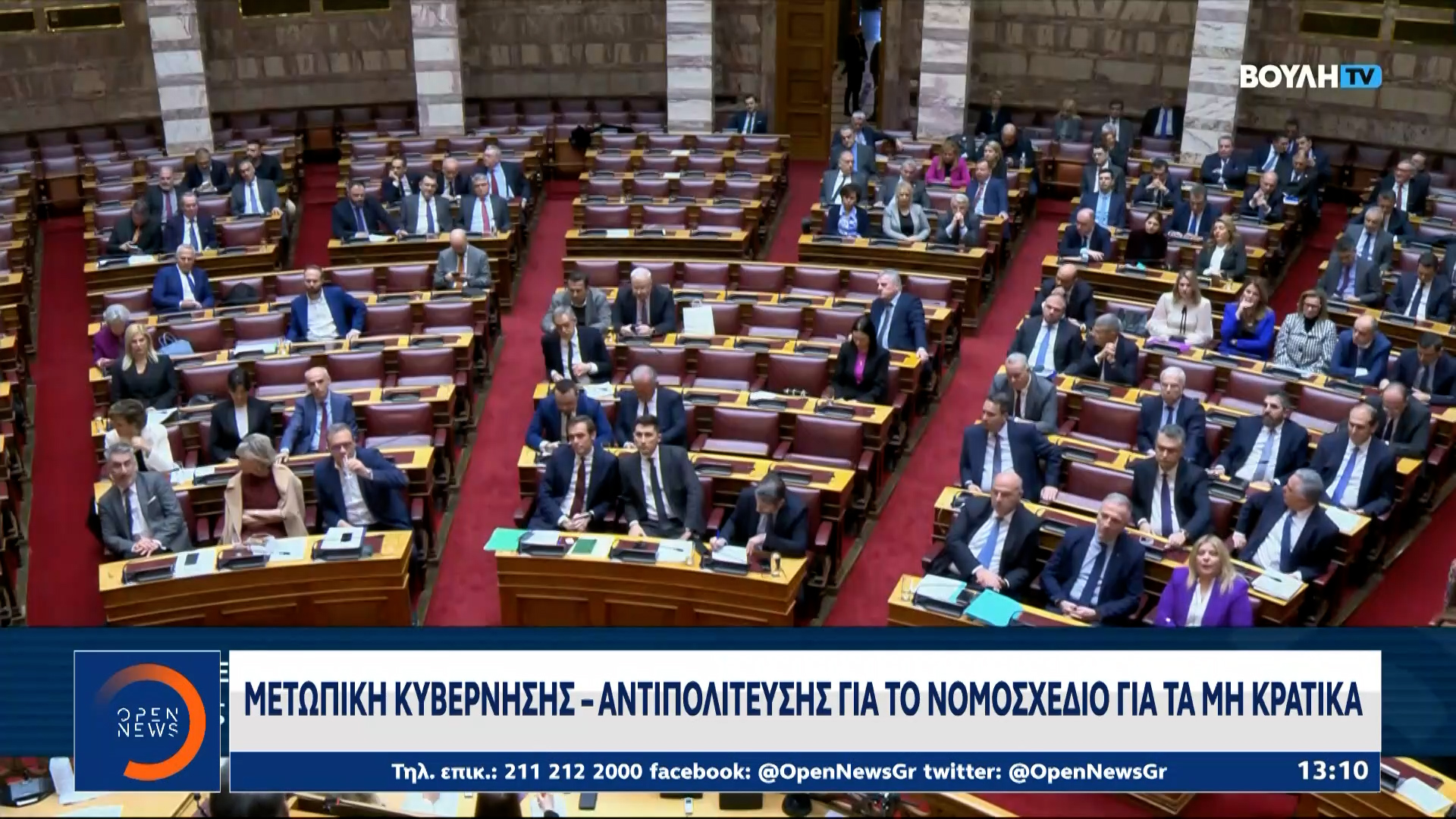 Μετωπική κυβέρνησης – αντιπολίτευσης για το νομοσχέδιο για τα μη ...
