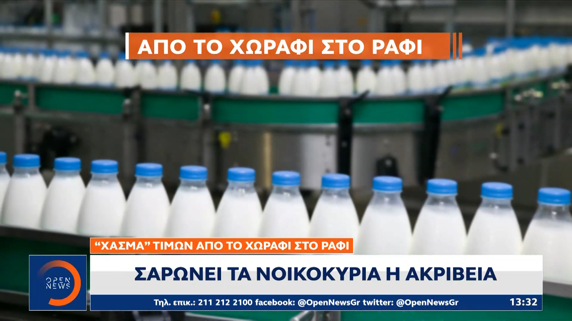 Σαρώνει τα νοικοκυριά η ακρίβεια: «Χάσμα» τιμών από το χωράφι στο ράφι ...
