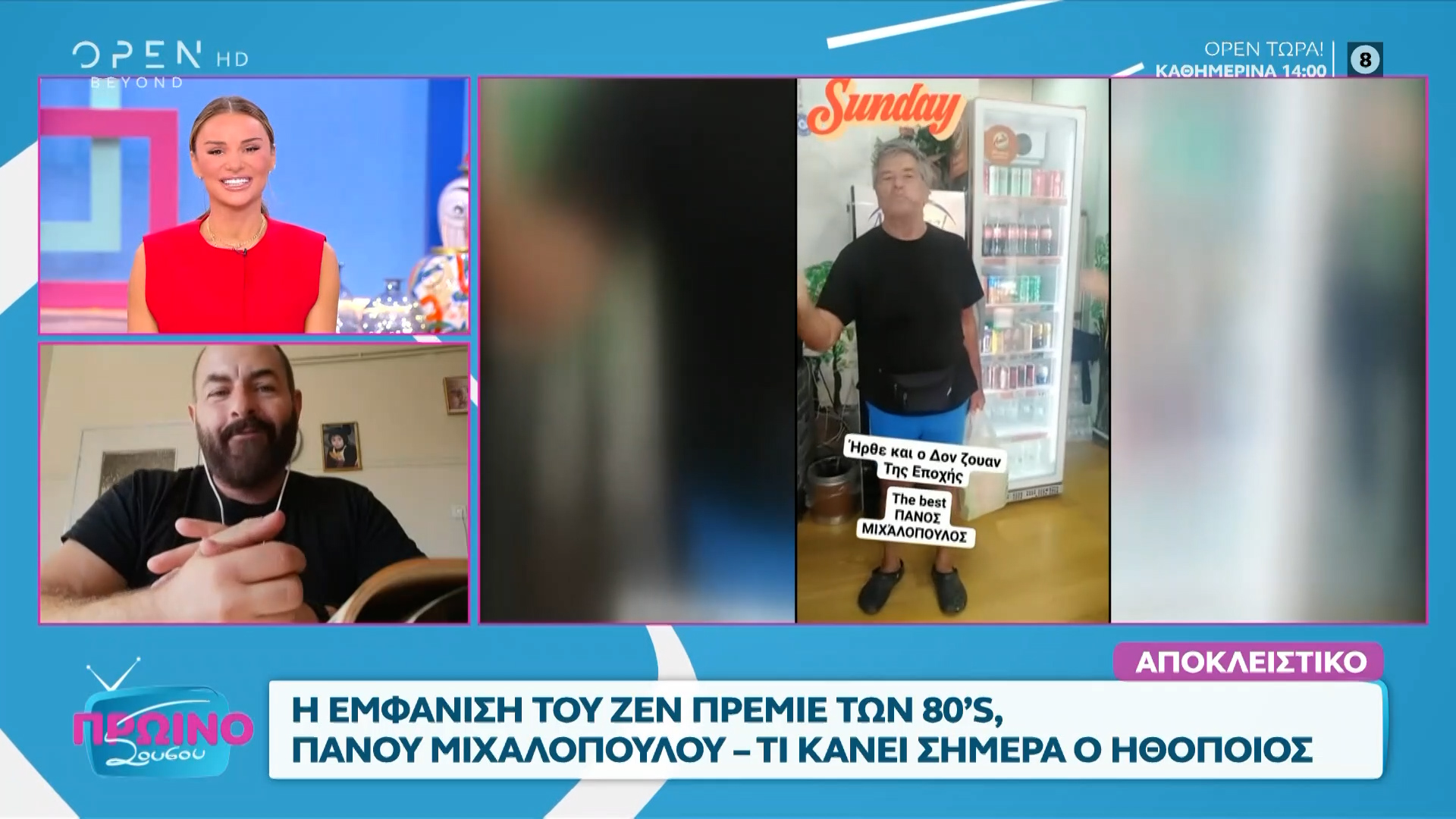 Πάνος Μιχαλόπουλος: Βίντεο από την σπάνια εμφάνιση του ηθοποιού στα 75 ...
