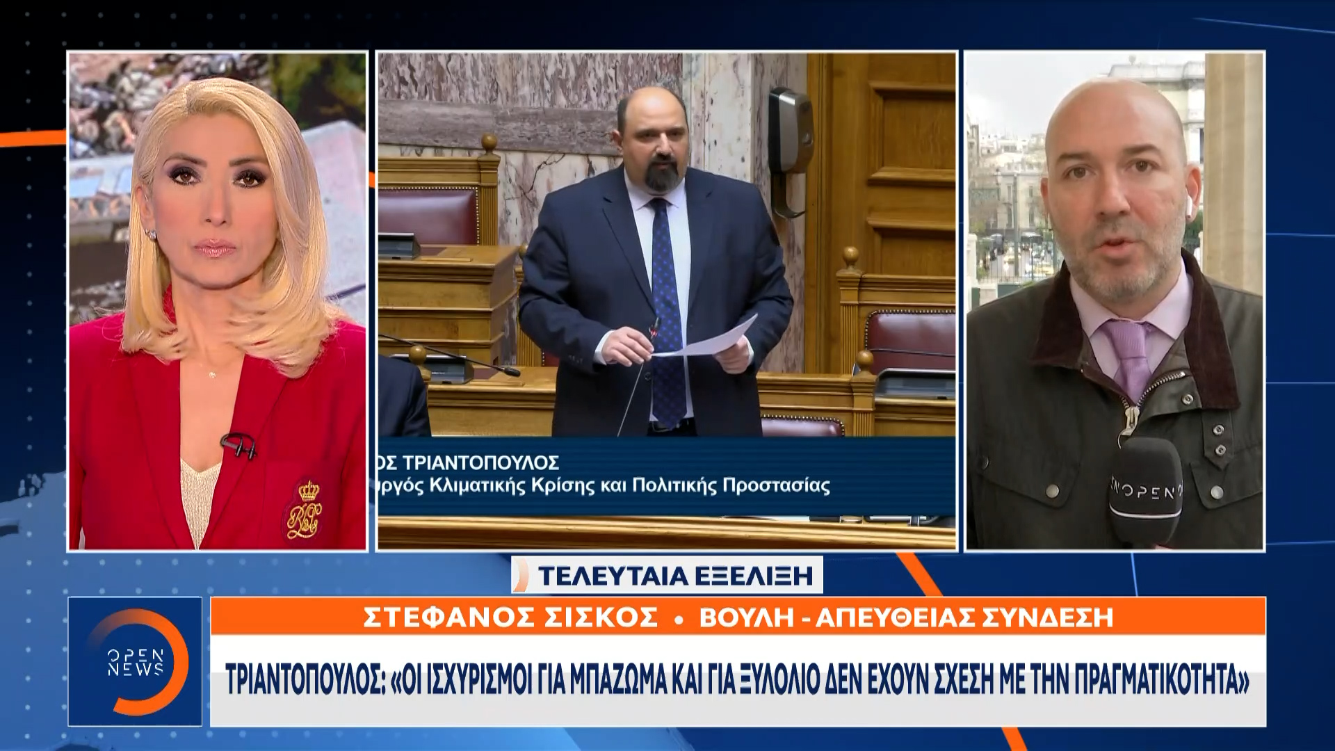 Τριαντόπουλος: Οι ισχυρισμοί για μπάζωμα και για ξυλόλιο δεν έχουν ...
