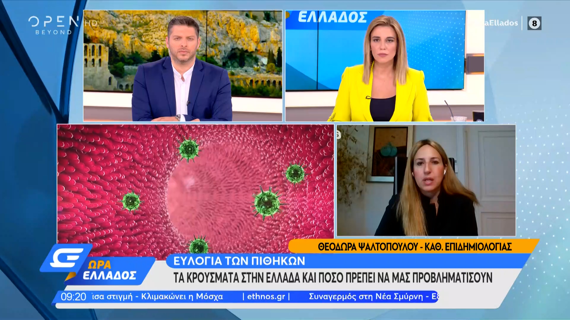 Η Θεοδώρα Ψαλτοπούλου για την ευλογιά των πιθήκων και τον κορωνοϊό ...