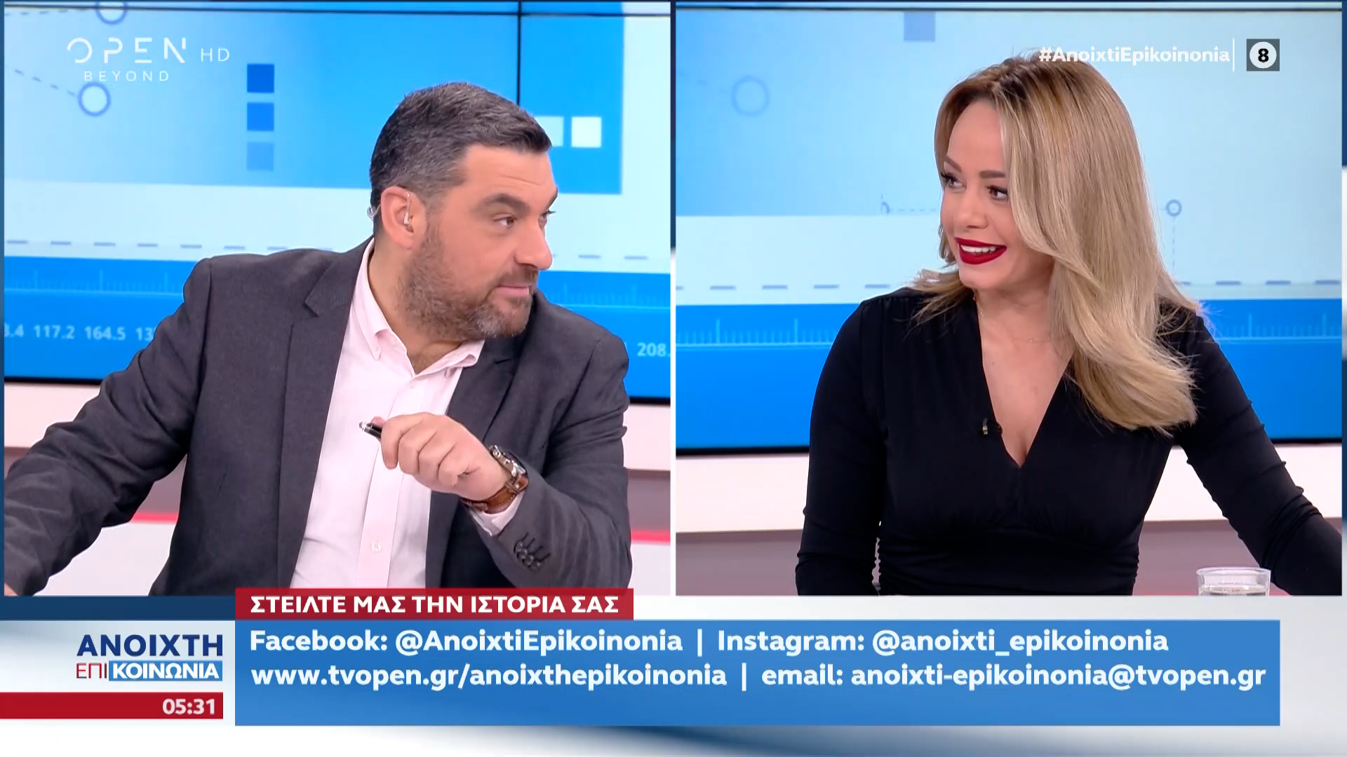 Ανοιχτή επικοινωνία 14/12/2022 | OPEN TV