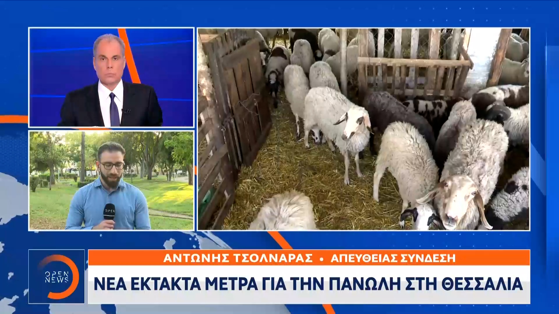 Νέα έκτακτα μέτρα για την πανώλη στη Θεσσαλία | OPEN TV