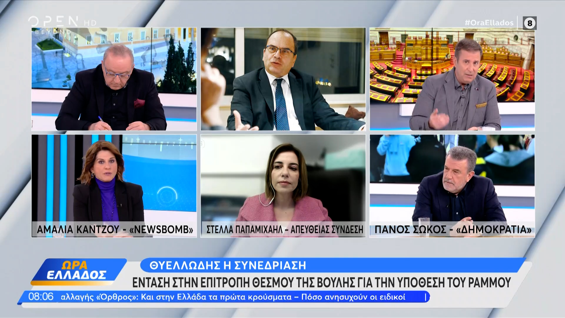 Κάντζου και Σώκος για την υπόθεση του Ράμμου | OPEN TV