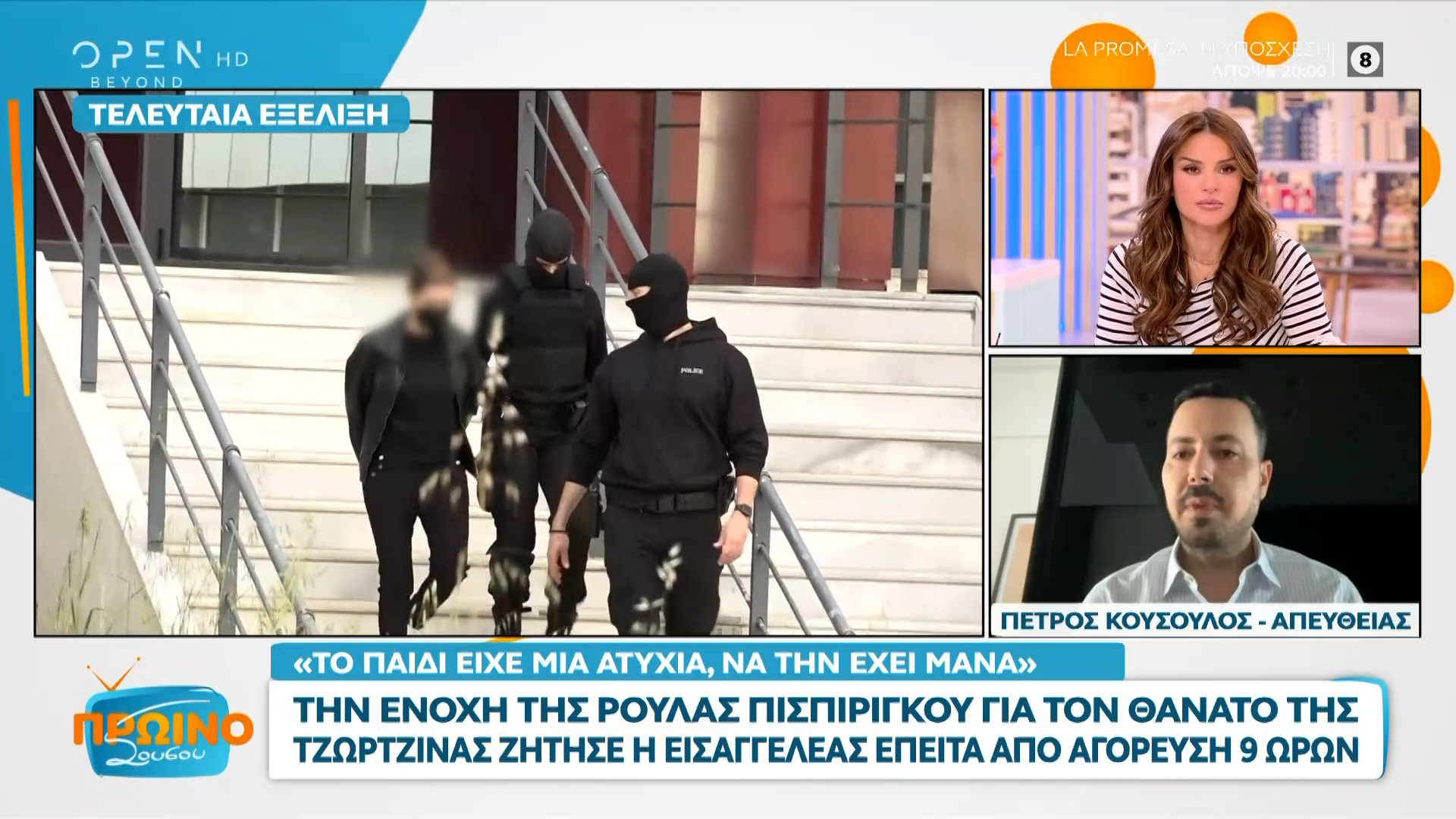 Ο Πέτρος Κουσουλός για την υπόθεση της Ρούλας Πισπιρίγκου | OPEN TV