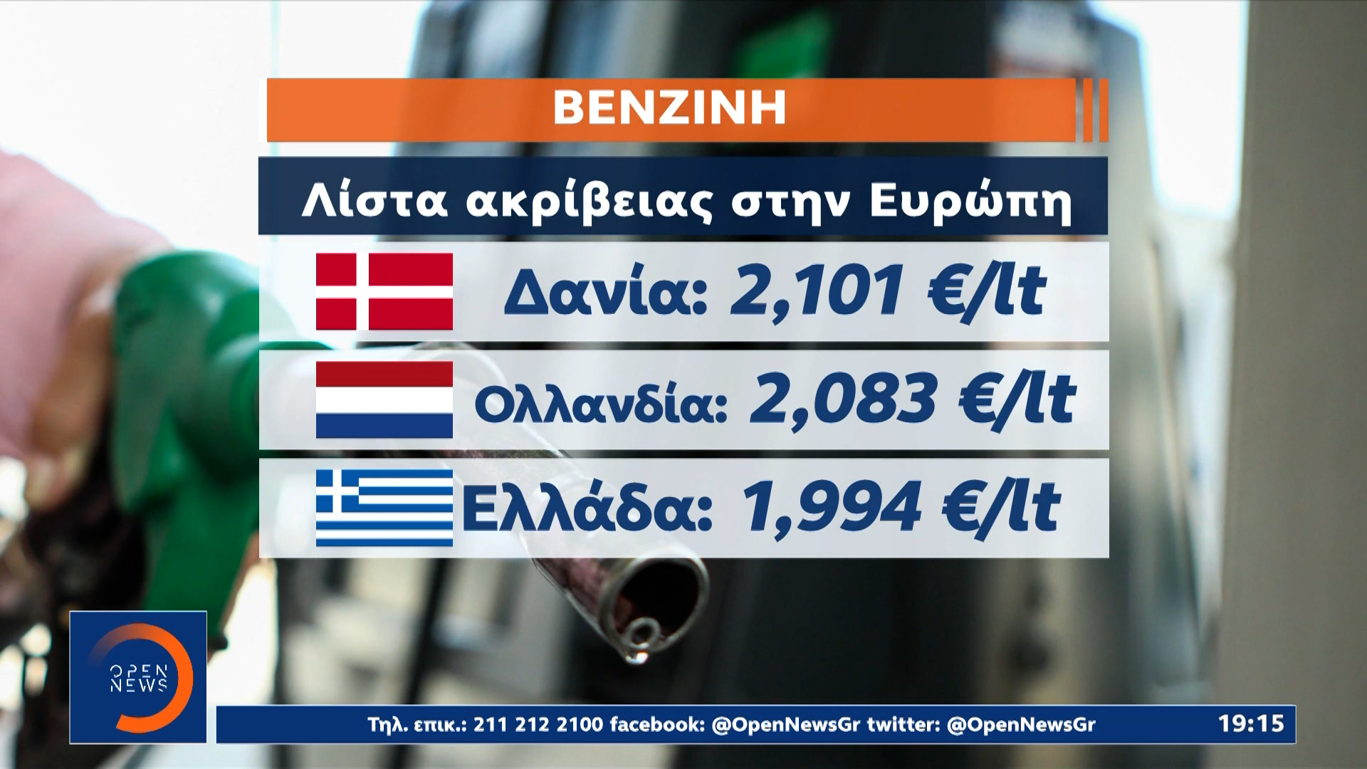 «Πετάει» ξανά η αμόλυβδη – Φρένο στις μετακινήσεις | OPEN TV