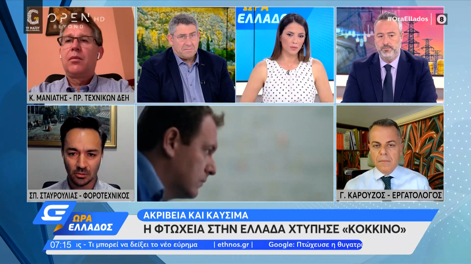 Ακρίβεια και καύσιμα: Η φτώχεια στην Ελλάδα χτύπησε «κόκκινο» | OPEN TV