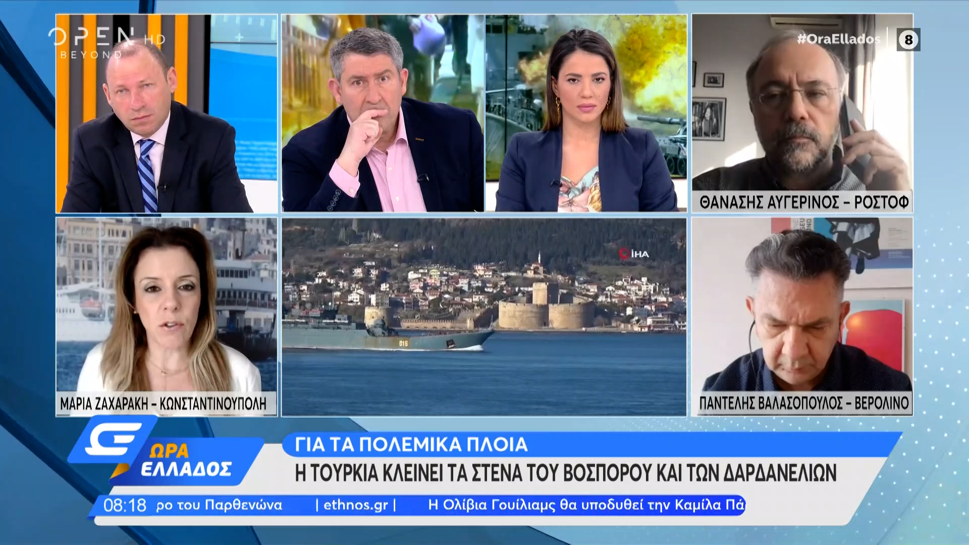 Η Τουρκία κλείνει τα Στενά του Βοσπόρου και των Δαρδανελίων για τα ...