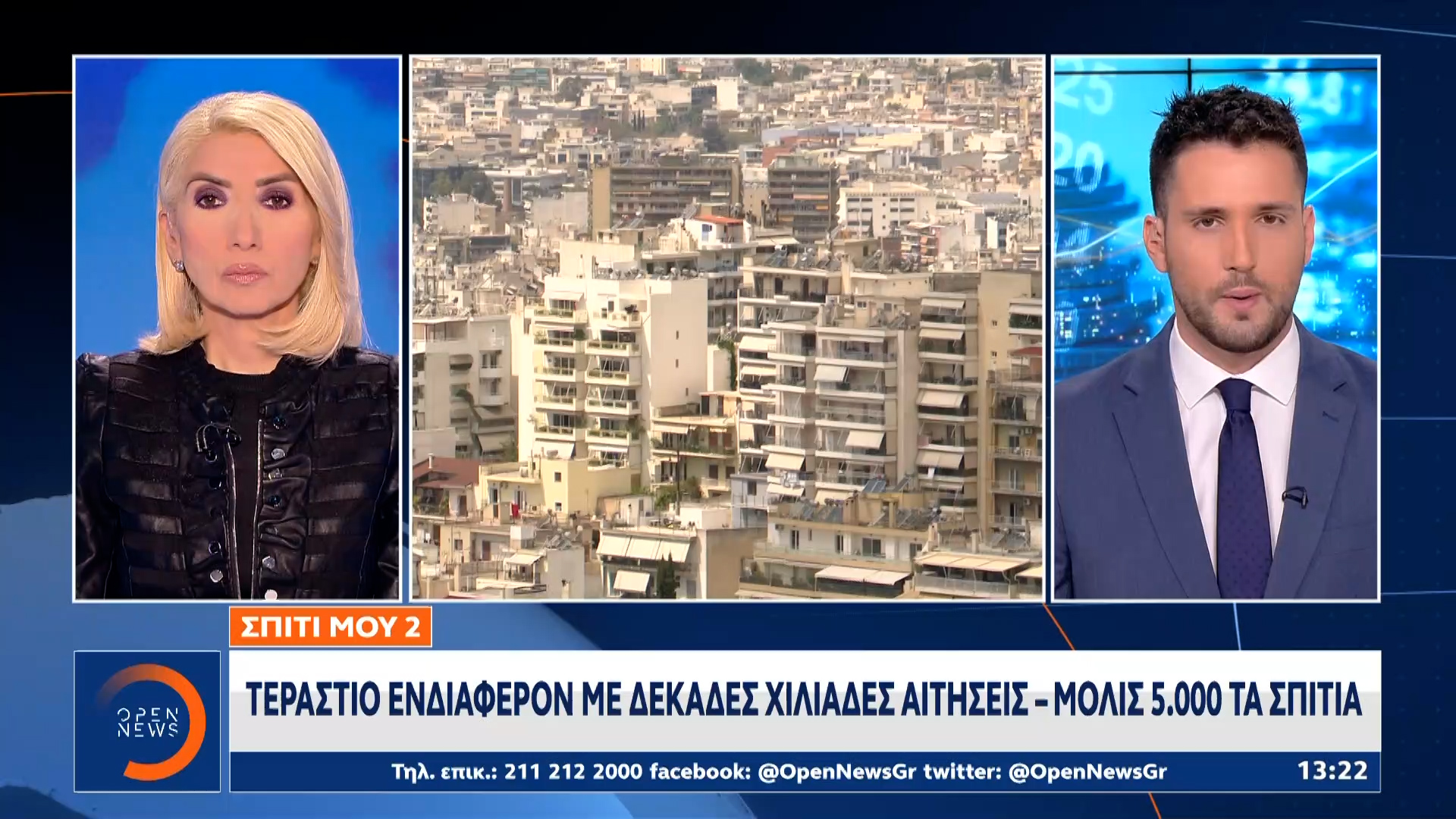 Σπίτι μου 2: Τεράστιο ενδιαφέρον με δεκάδες χιλιάδες αιτήσεις - Μόλις 5 ...