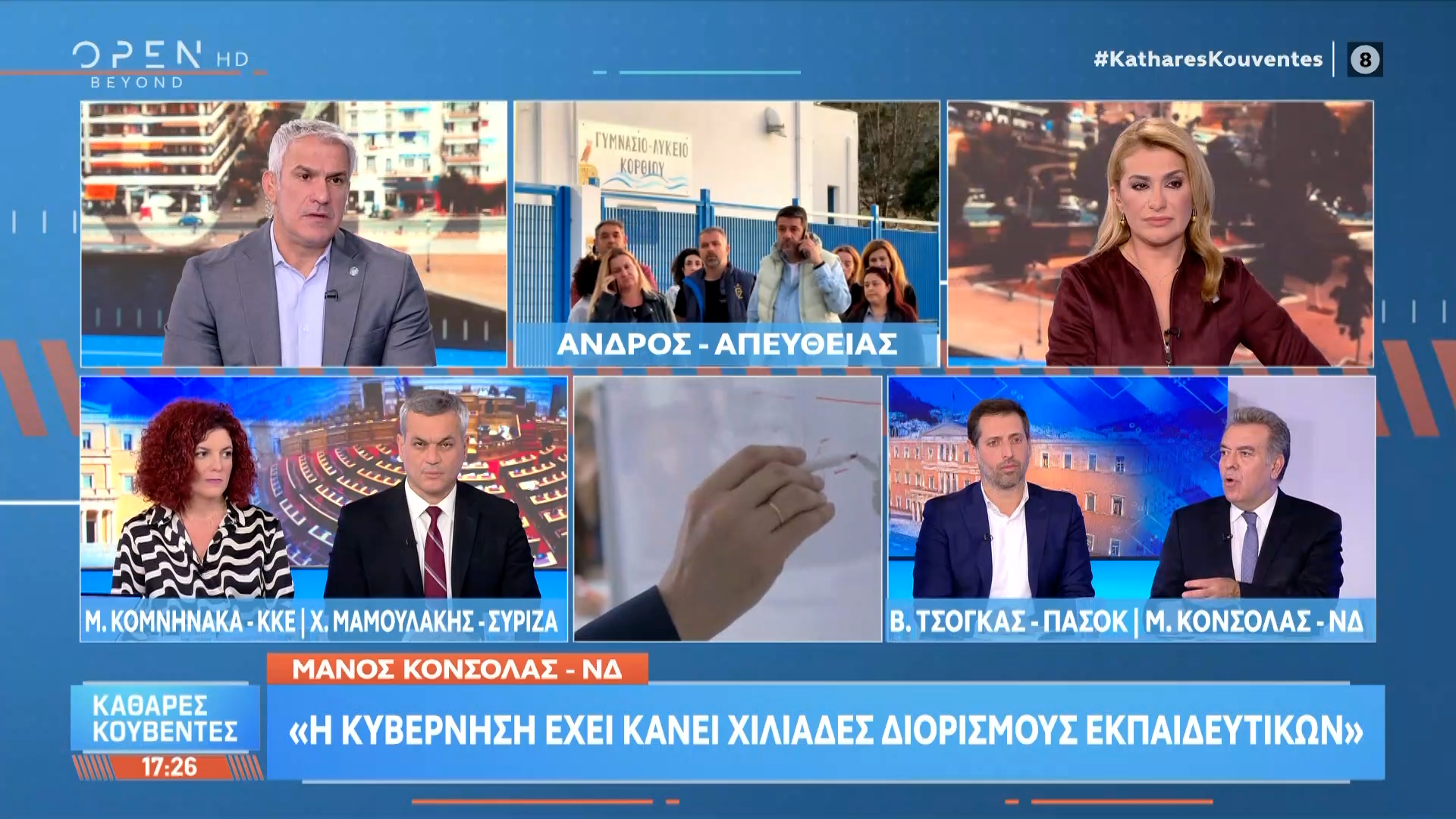 Κόρθι Άνδρου: Απόγνωση απο την έλλειψη καθηγητών σε βασικά μαθήματα ...