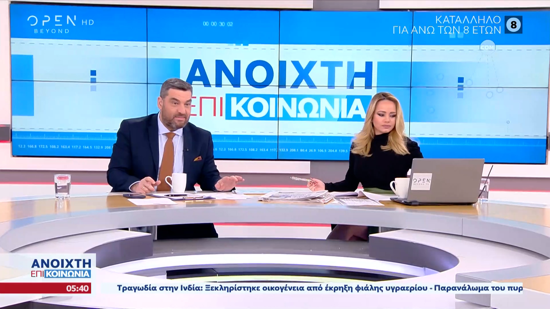 Ανοιχτή επικοινωνία 13/01/2023 | OPEN TV