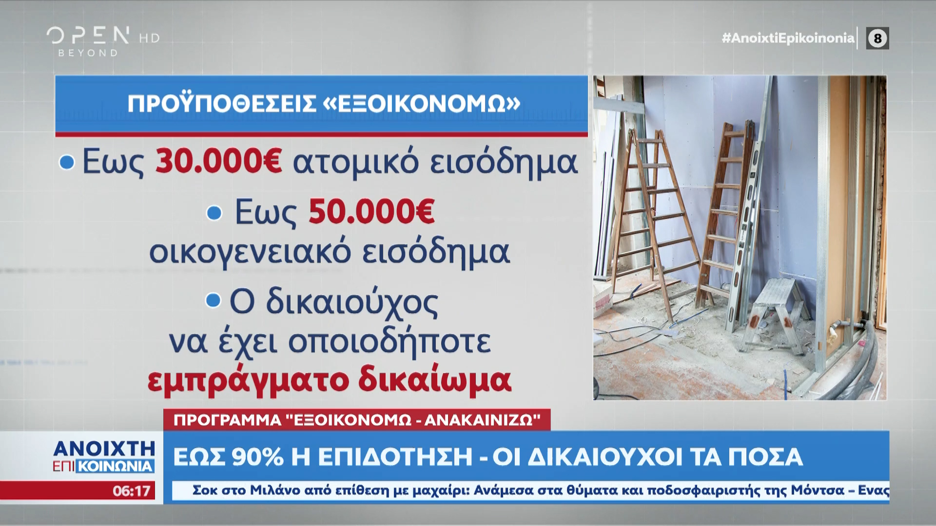 Πρόγραμμα «Εξοικονομώ-Ανακαινίζω»: Έως 90% η επιδότηση – Οι δικαιούχοι ...