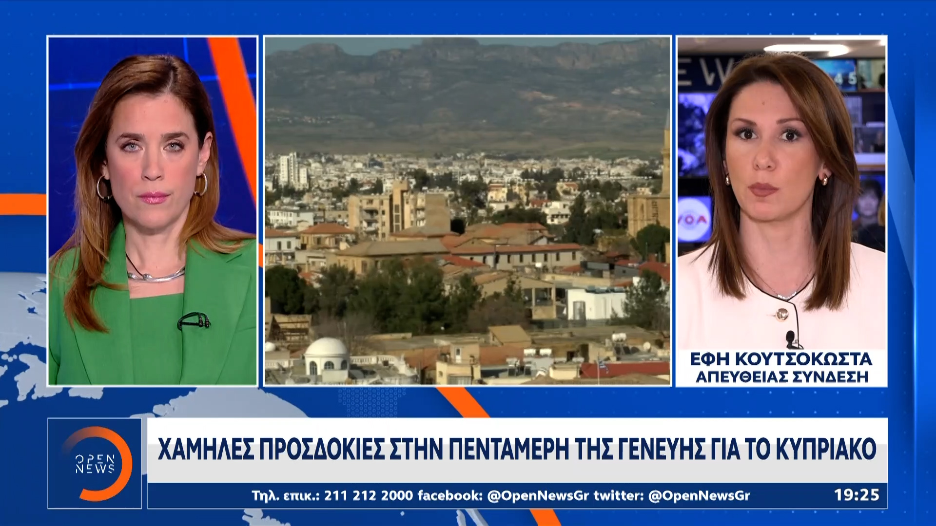 Χαμηλές προσδοκίες στην πενταμερή της Γενεύης για το κυπριακό | OPEN TV
