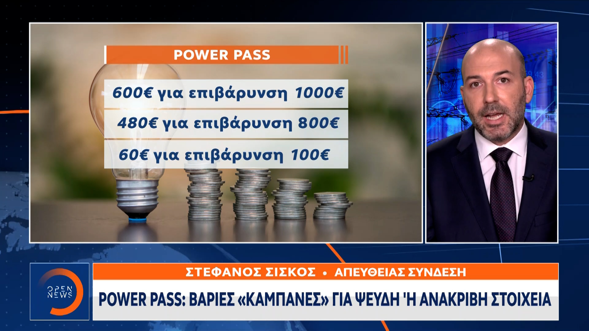 Power Pass: Βαριές «καμπάνες» για ψευδή ή ανακριβή στοιχεία | OPEN TV