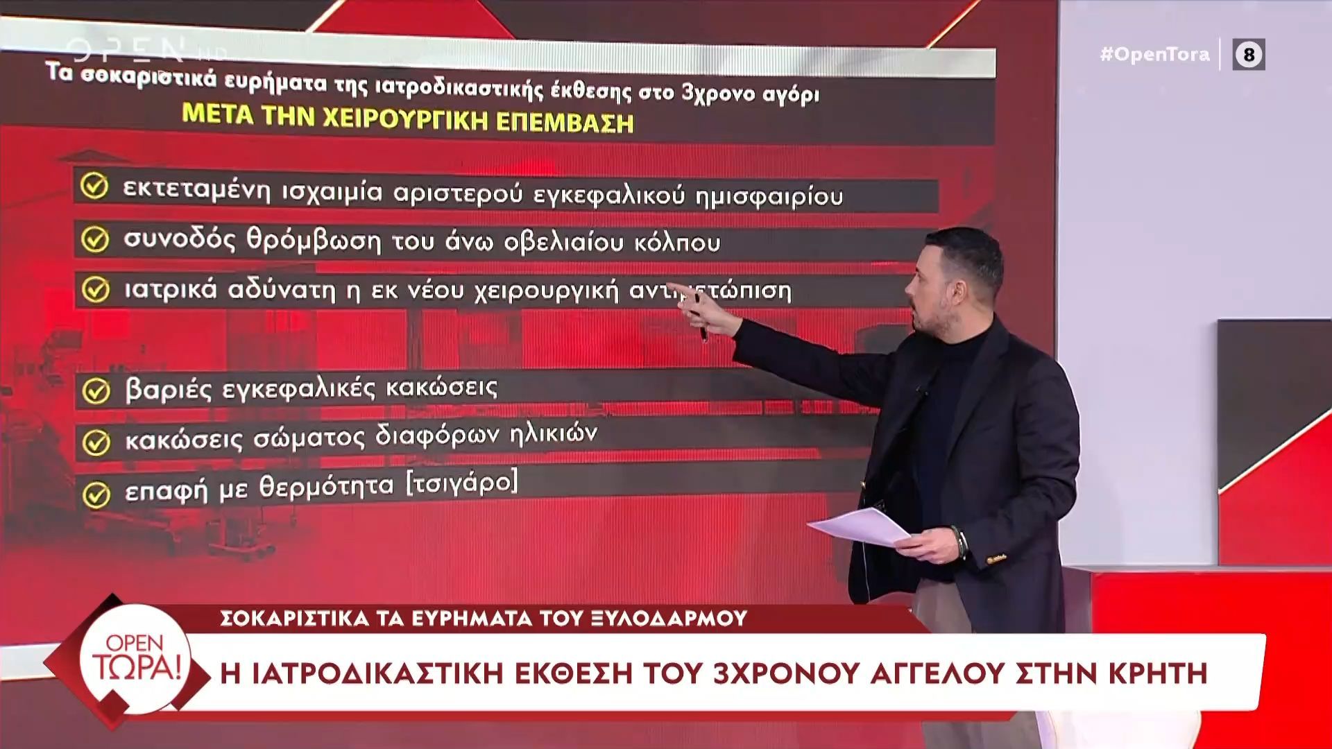 Η ιατροδικαστική έκθεση του 3χρονου Άγγελου στην Κρήτη | OPEN TV
