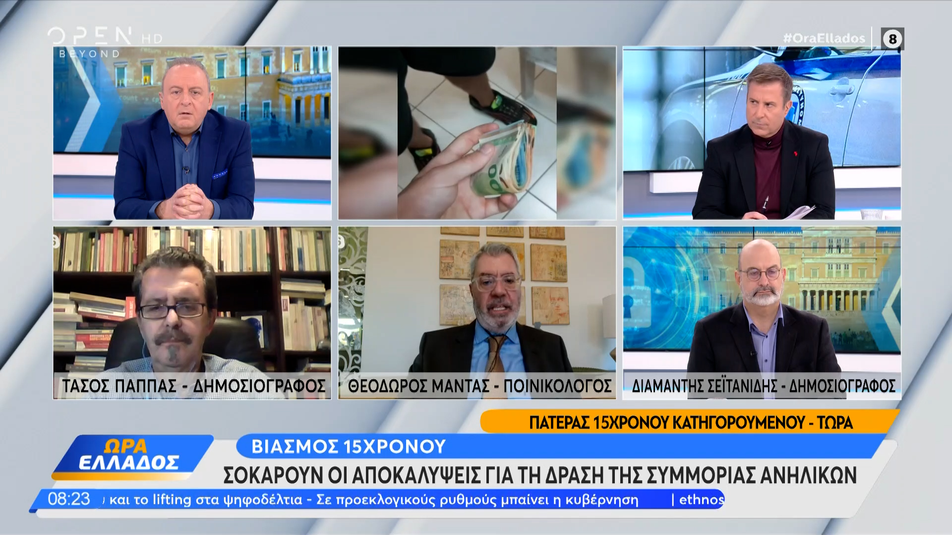 Ο Θεόδωρος Μαντάς για την προφυλάκιση ανηλίκων | OPEN TV