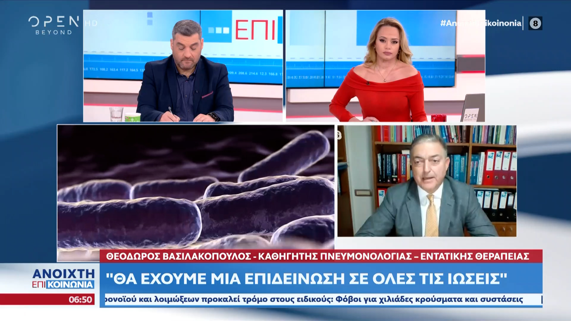 Θ. Βασιλακόπουλος: 150 θάνατοι την περασμένη εβδομάδα από τον κορωνοϊό ...