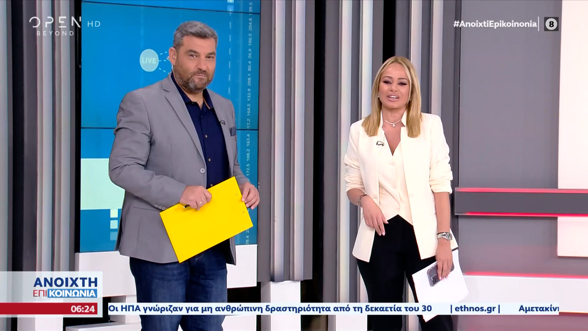Ανοιχτή επικοινωνία 27/07/2023 | OPEN TV