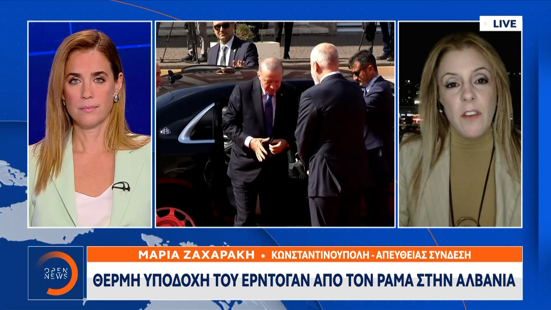 Στα Τίρανα ο Ερντογάν - Εγκαινιάζει το μεγαλύτερο τζαμί των Βαλκανίων ...