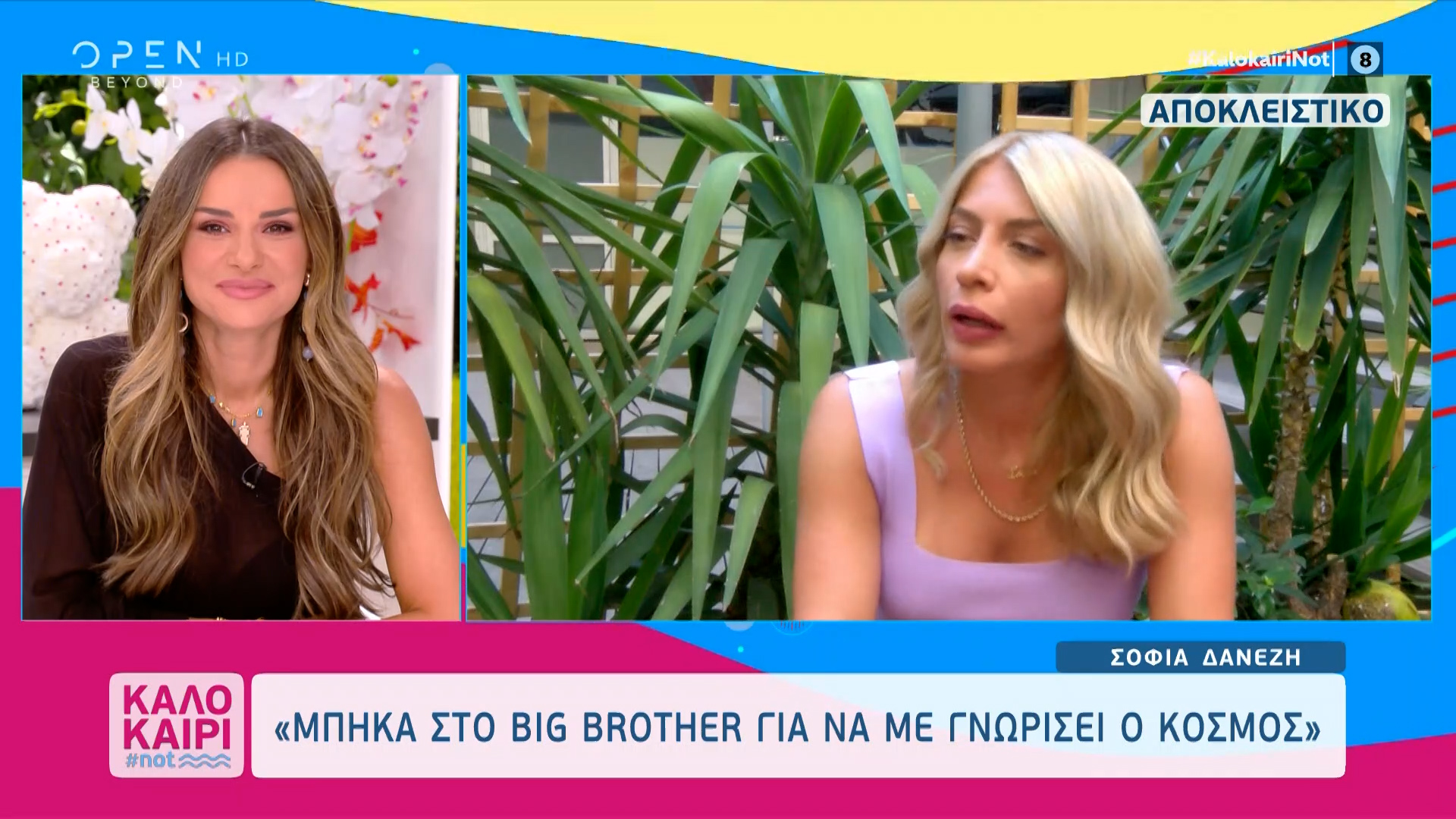 Σοφία Δανέζη: Μπήκα στο Big Brother για να με γνωρίσει ο κόσμος | OPEN TV