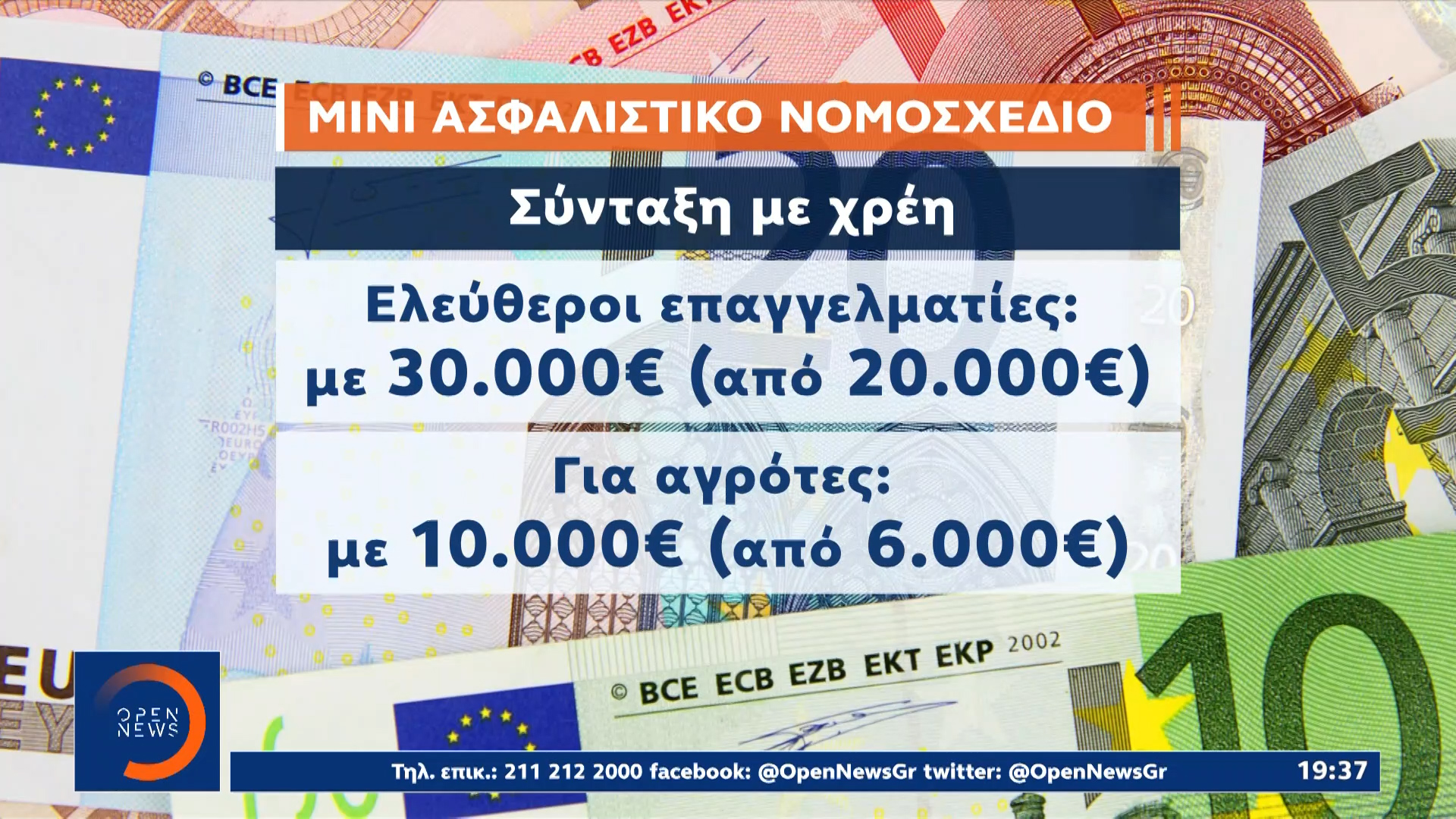 Μίνι ασφαλιστικό: Πράσινο φως για σύνταξη σε 12.000 οφειλέτες | OPEN TV