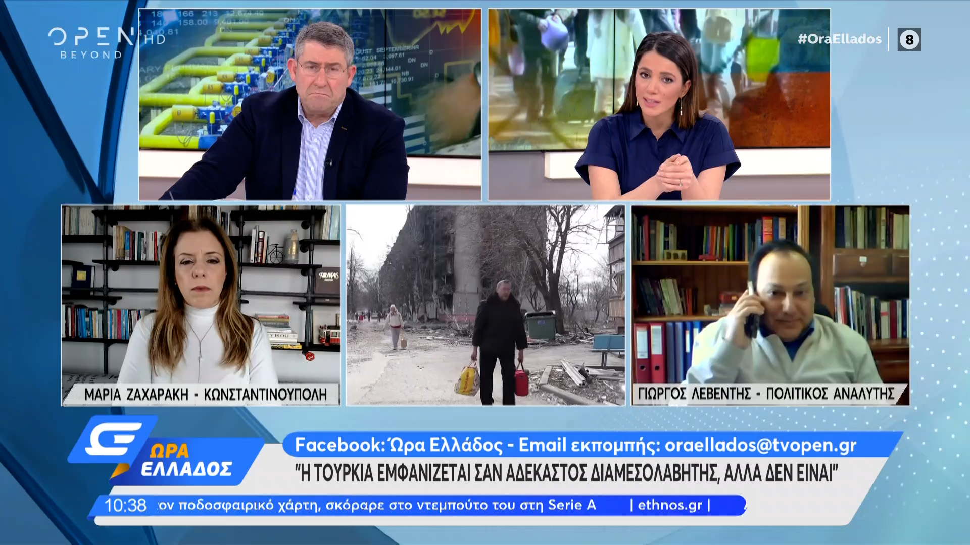 Ο πολιτικός αναλυτής Γιώργος Λεβέντης για τον διαμεσολαβητικό ρόλο του ...