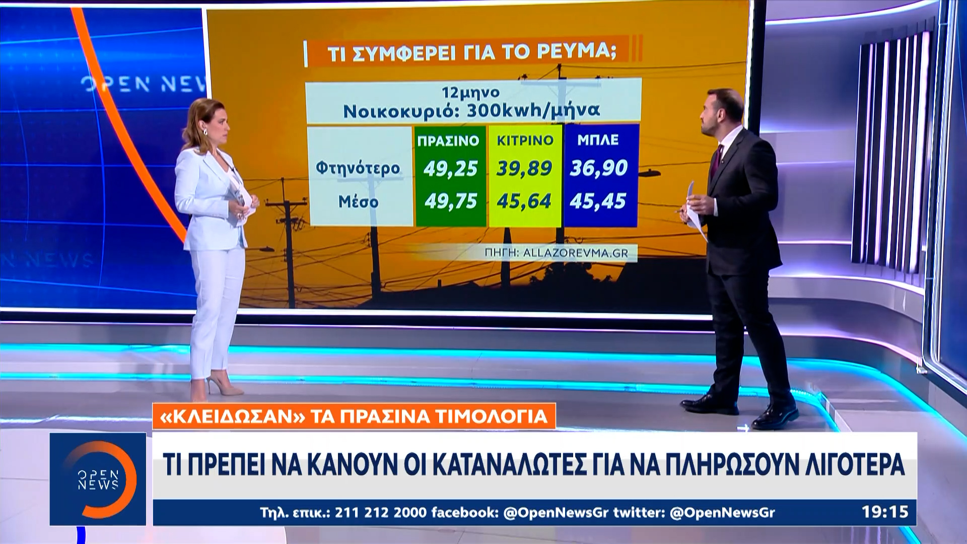 «Κλείδωσαν» τα πράσινα τιμολόγια - Τι πρέπει να κάνουν οι καταναλωτές ...