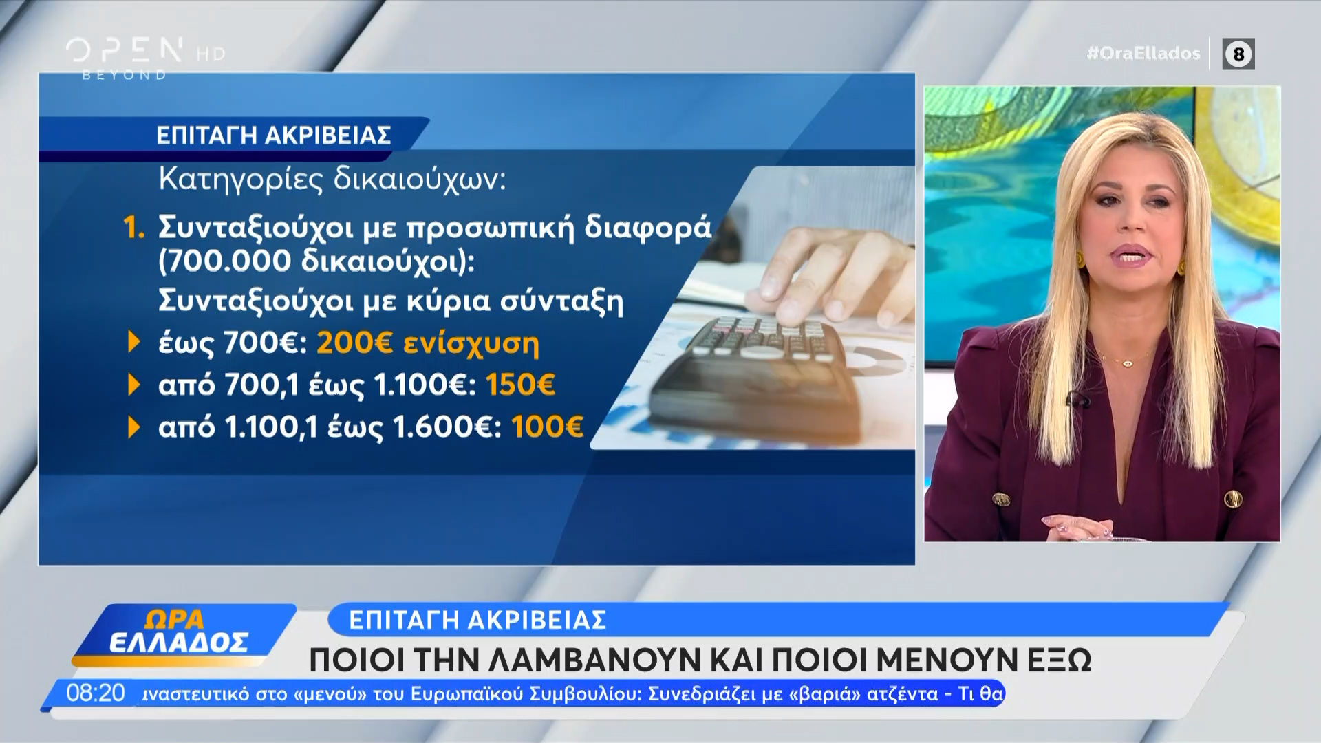 Επιταγή ακρίβειας: Ποιοι λαμβάνουν και ποιοι μένουν έξω | OPEN TV