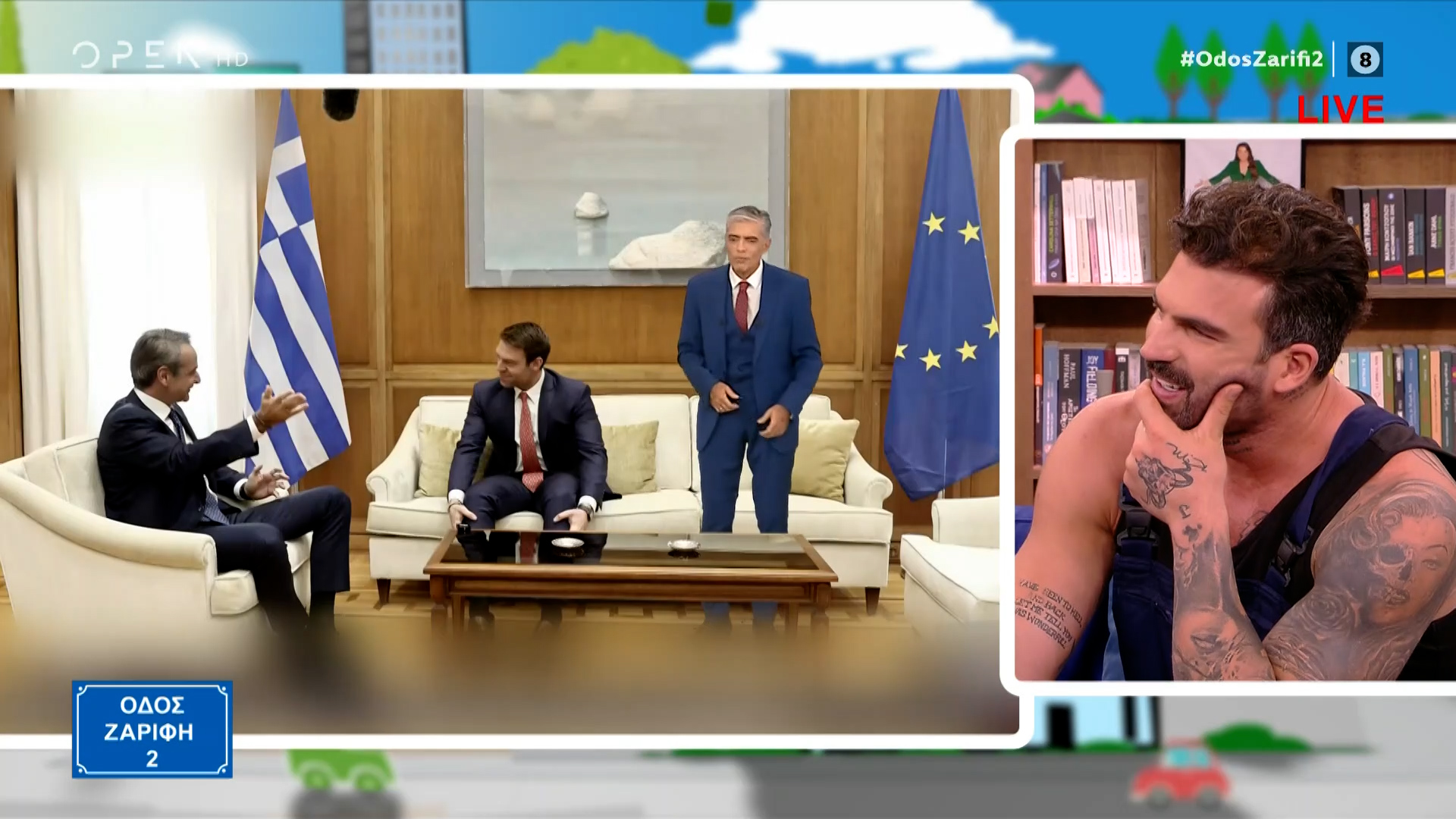 Δημ. Αλεξάνδρου για Ν. Ευαγγελάτο: Για Όσκαρ, Ά αντρικό σίγουρα | OPEN TV