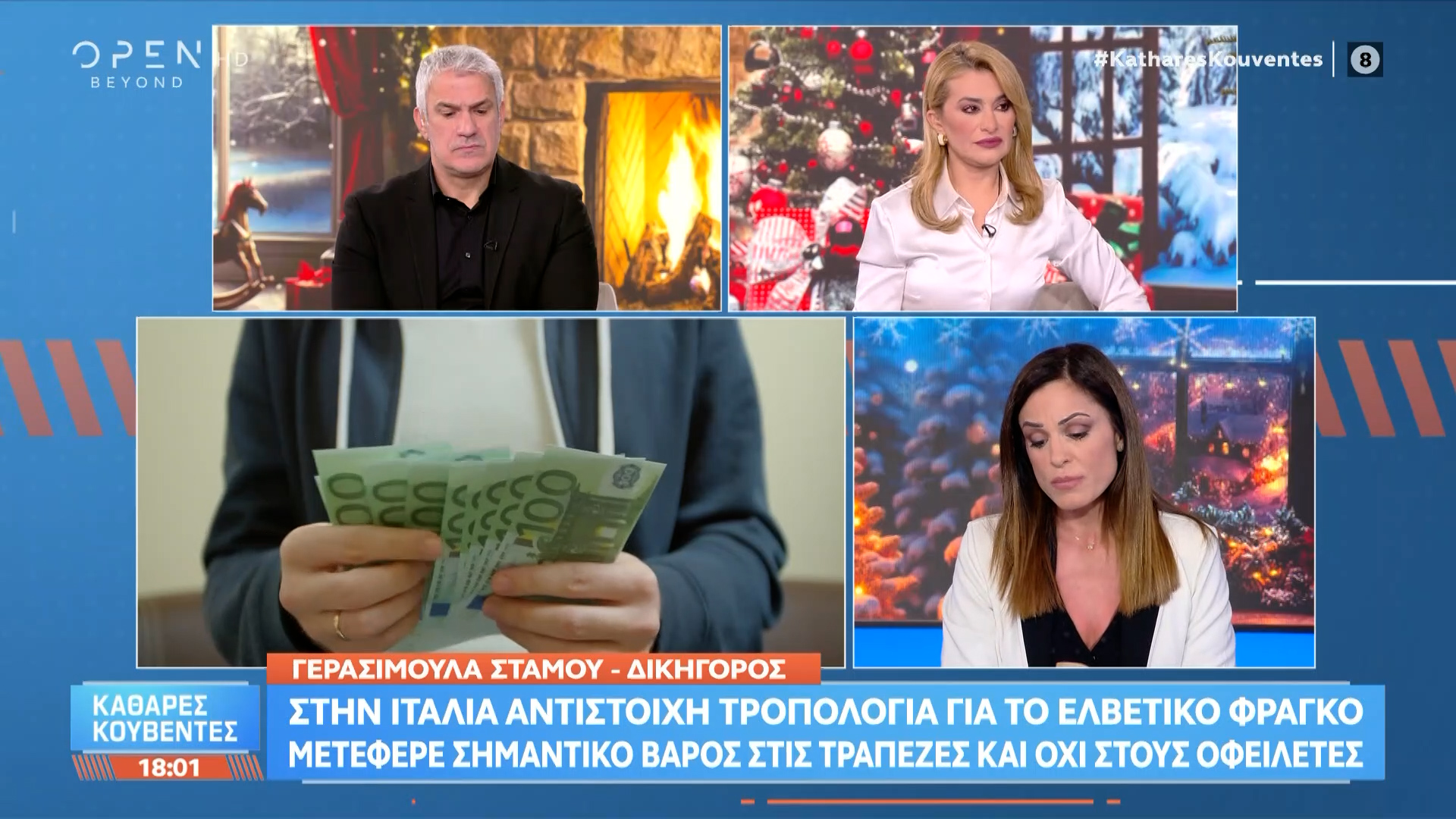 Ευεργετική τροπολογία για ελβετικό φράγκο με… υψηλό επιτόκιο | OPEN TV