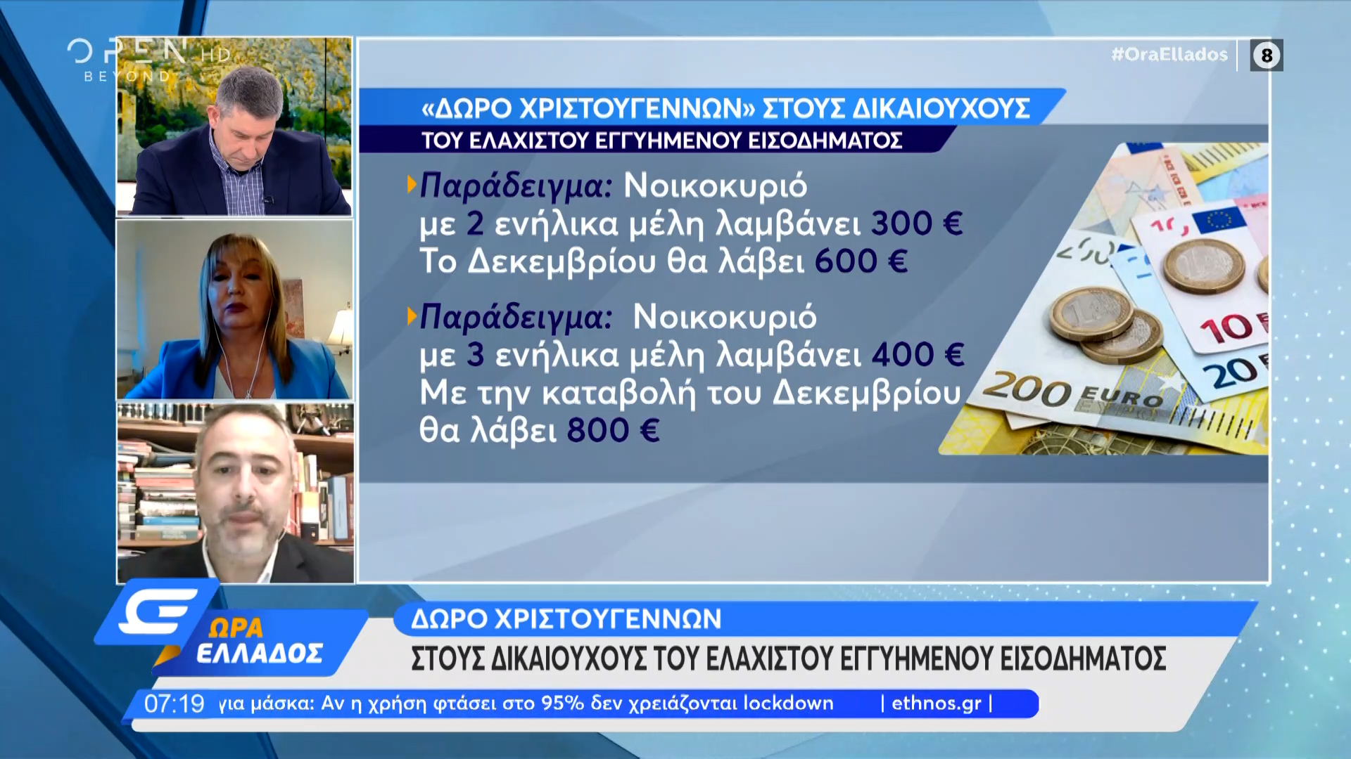 Δώρο Χριστουγέννων στους δικαιούχους του ελάχιστου εγγυημένου ...