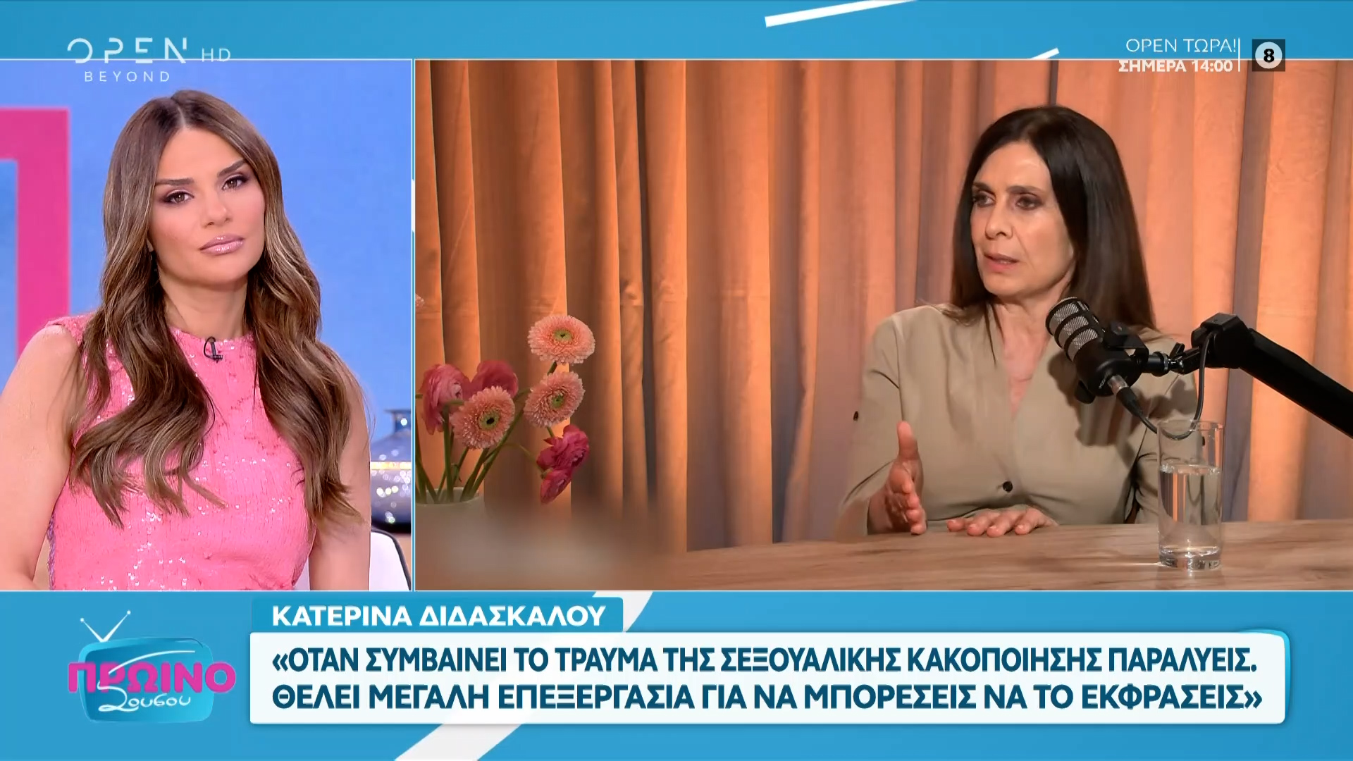 Η Κατερίνα Διδασκάλου μιλάει για το τραύμα της από τη σεξουαλική ...