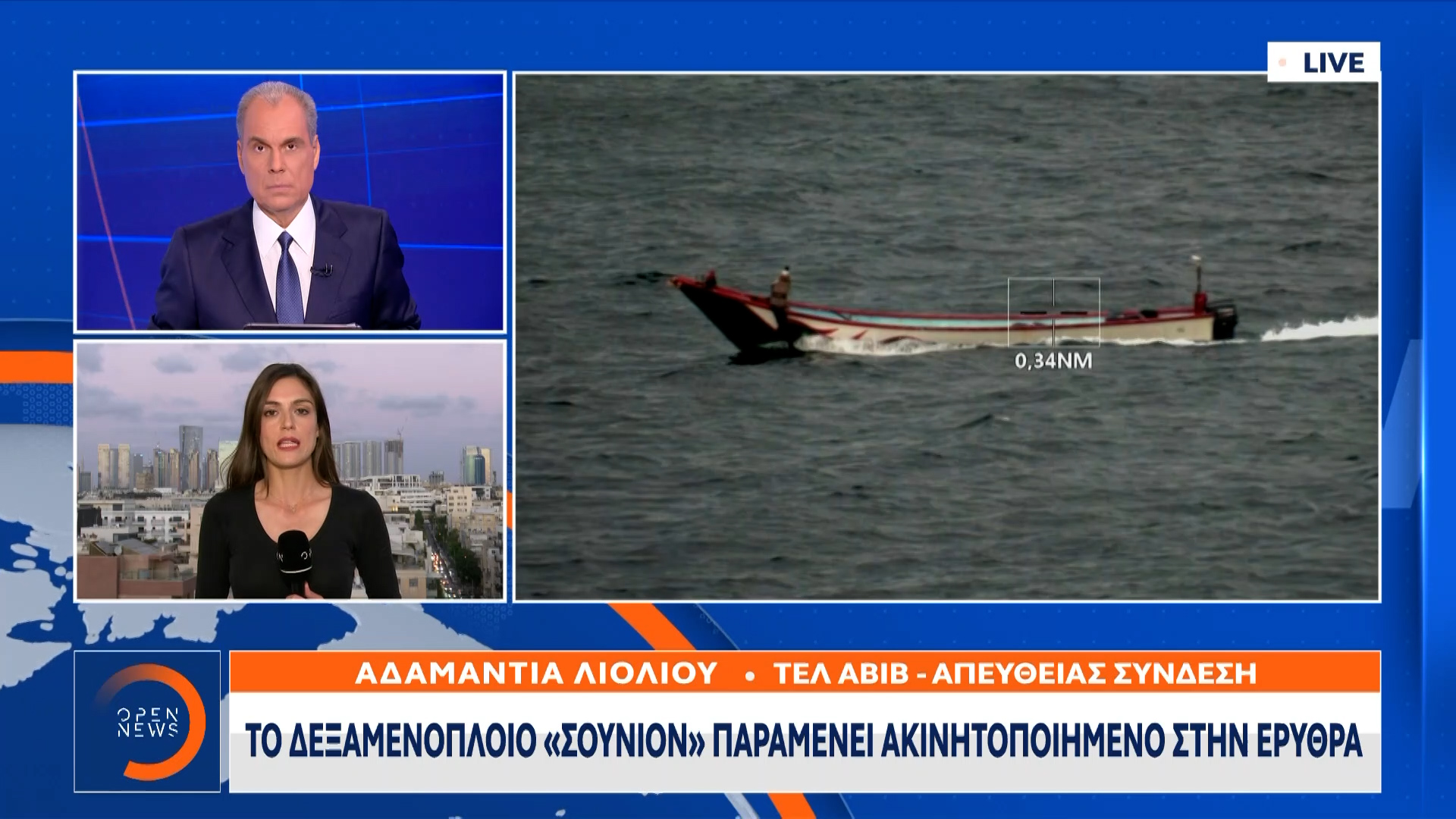 Το δεξαμενόπλοιο «Σούνιον» παραμένει ακινητοποιημένο στην Ερυθρά ...
