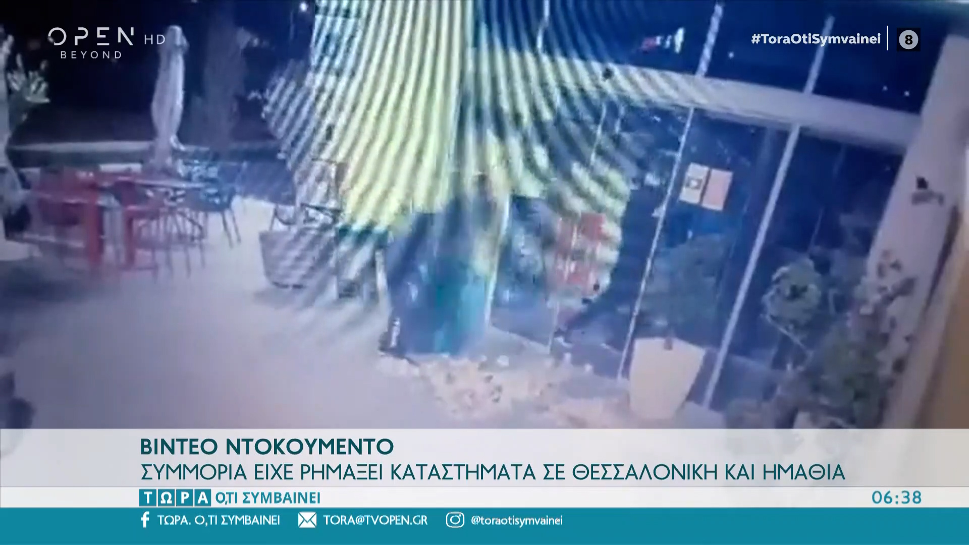 Βίντεο ντοκουμέντο: Συμμορία είχε ρημάξει καταστήματα σε Θεσσαλονίκη ...