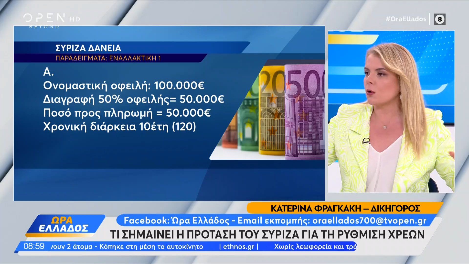 Τι σημαίνει η πρόταση του ΣΥΡΙΖΑ για τη ρύθμιση χρεών | OPEN TV
