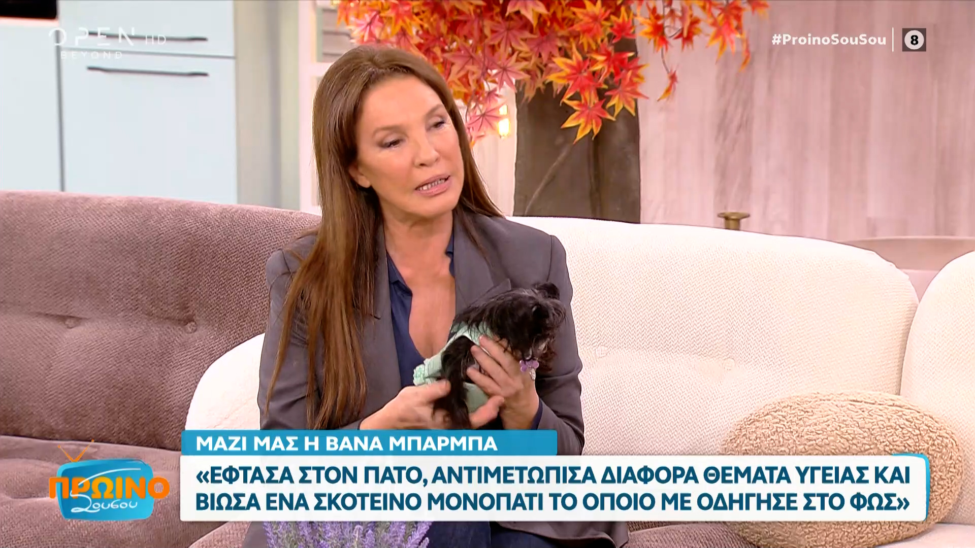 Βάνα Μπάρμπα: Έκανα πράγματα στη ζωή μου από ματαιοδοξία για να φανώ ...