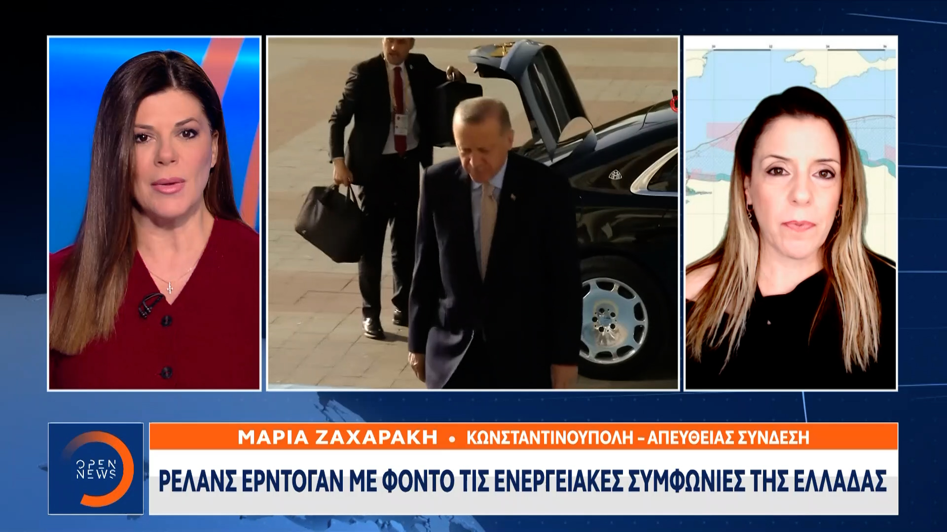 Έντονο ενδιαφέρον της Ε.Ε για το έργο της ηλεκτρικής διασύνδεσης | OPEN TV