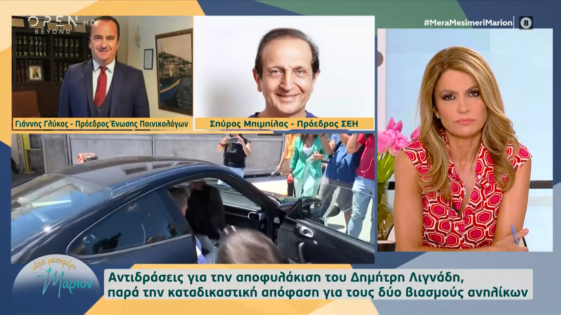 O Πρόεδρος της Ένωσης Ποινικολόγων και ο Σπύρος Μπιμπίλας για την ...