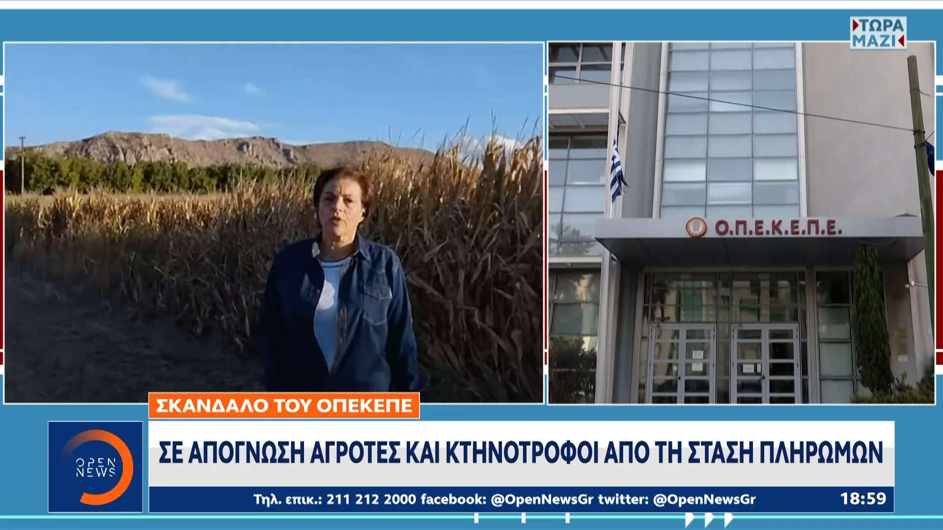 Σε απόγνωση αγρότες και κτηνοτρόφοι απο τη στάση πληρωμών | OPEN TV